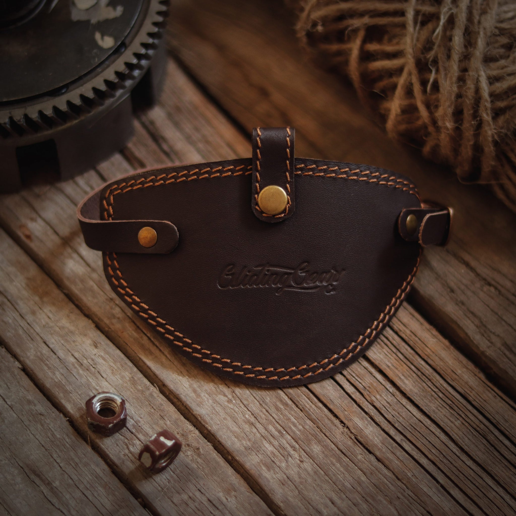 Step up Your Footgame With Dark Brown Leather Shoe Protector ...